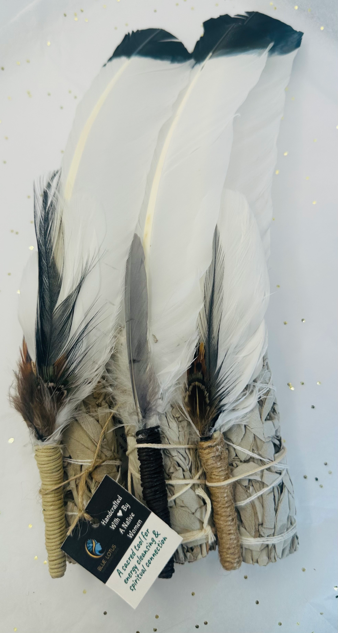 Smudging Feather - bluelotusexperience.com